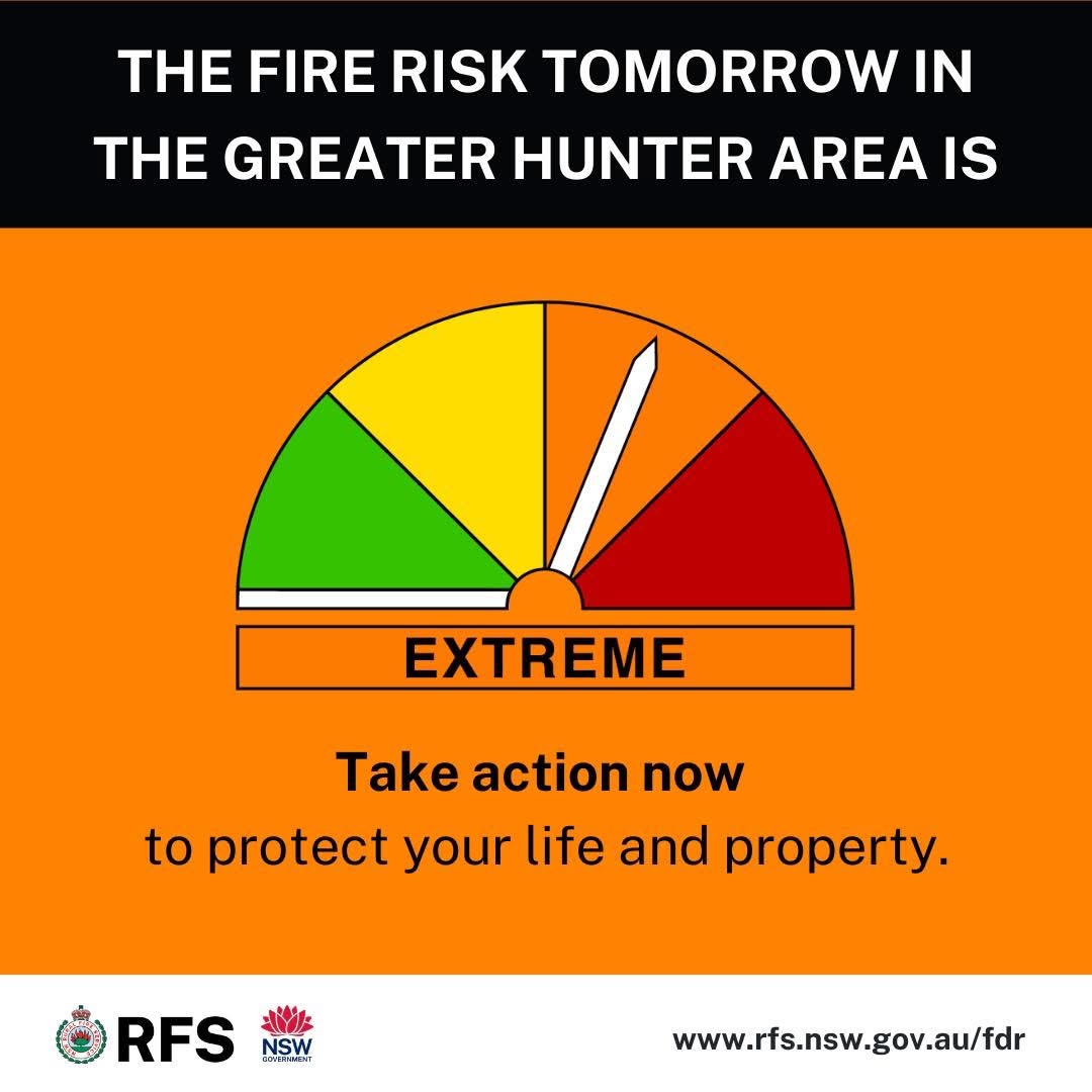 TOTAL FIRE BAN declared for the Greater Hunter region - 2NM